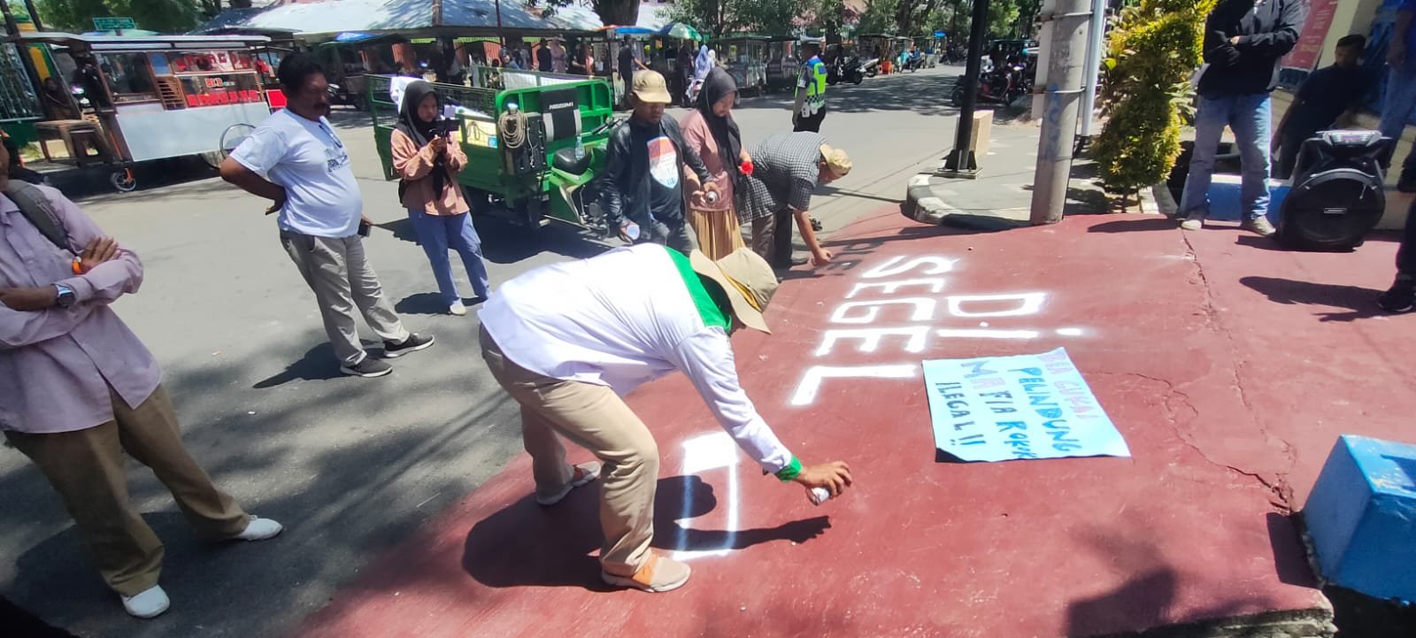 Gelar Aksi Demo Ketiga, AESM Gelar Aksi Demo Ketiga, AESM